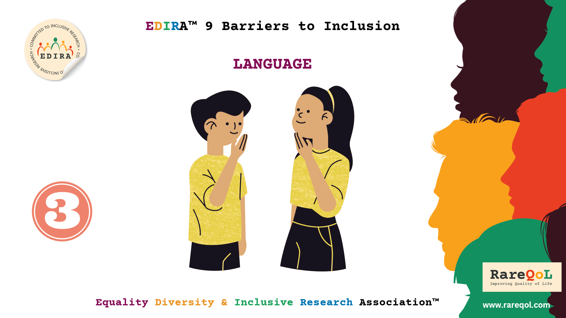 EDIRA: Nine Barriers to Inclusion | RareQol